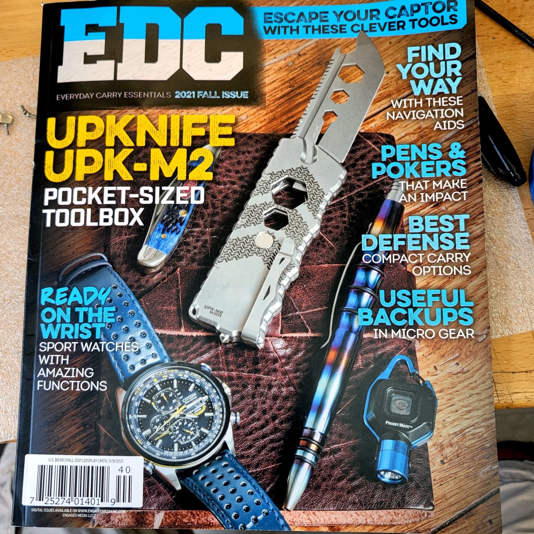 UPK-M2 Featured in EDC Magazine!!!